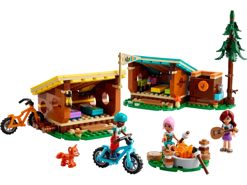 LEGO - 42624 | Friends: Adventure Camp Cozy Cabins – Castle Toys