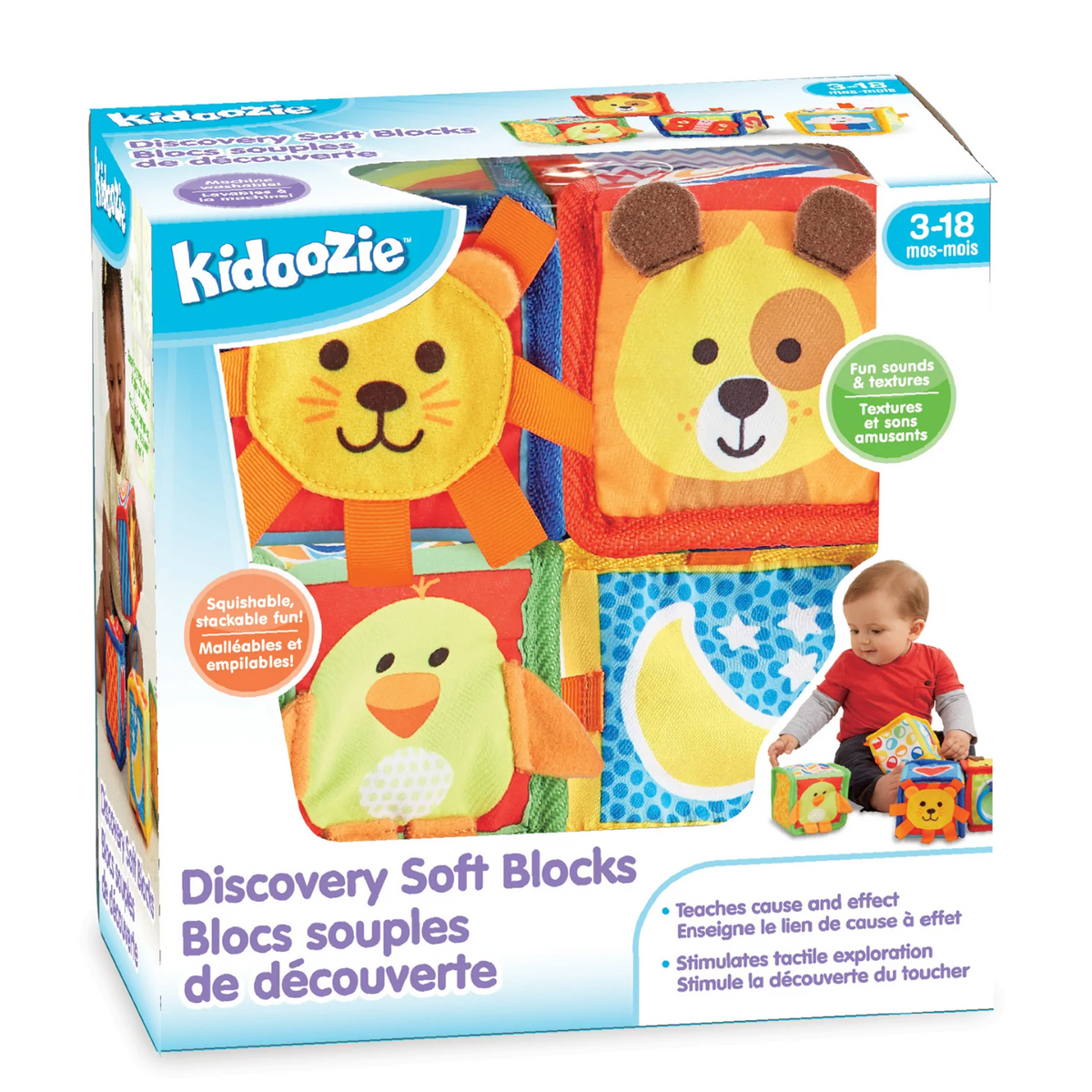 Kidoozie - G02684 | Discovery Soft Blocks – Castle Toys