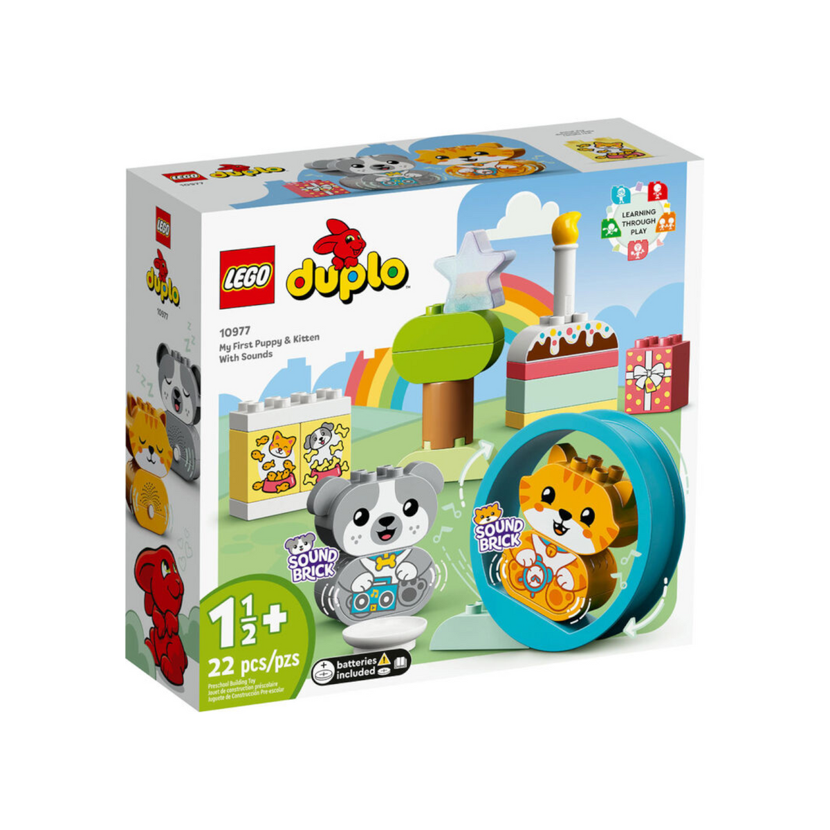 LEGO - 10977 | Duplo: My First Puppy & Kitten with Sounds – Castle Toys